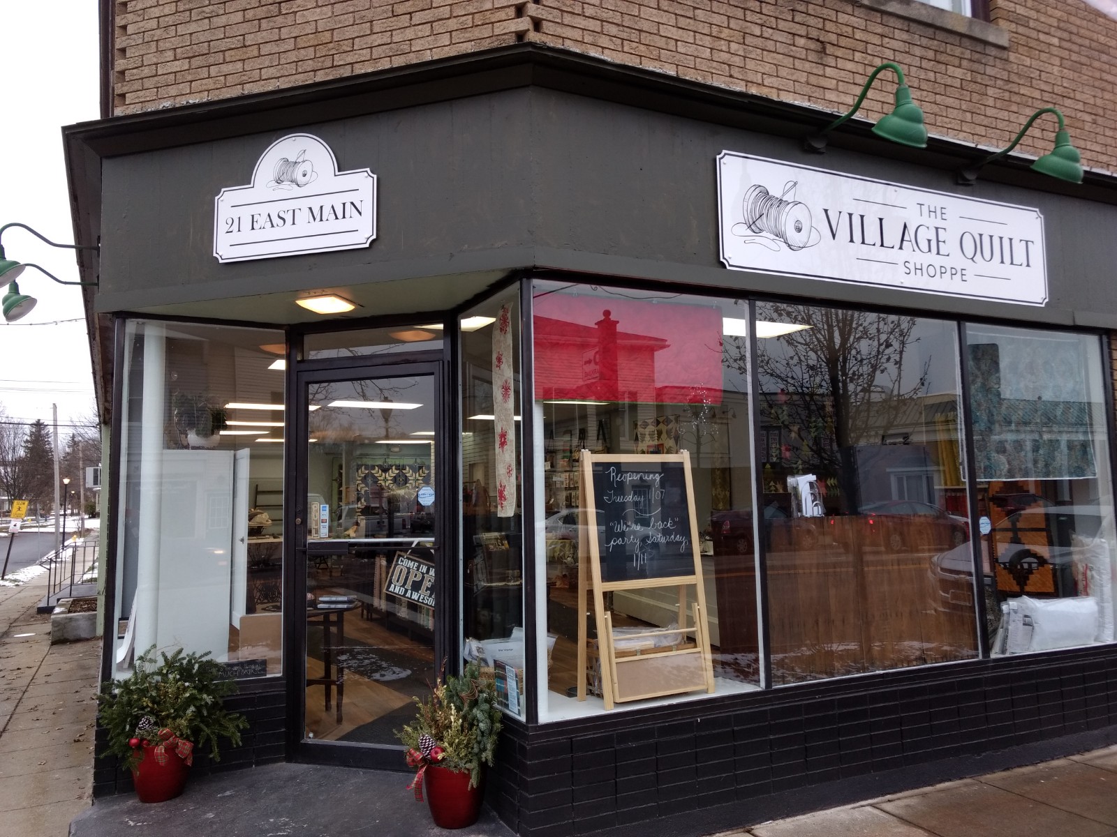 The Village Quilt Shoppe is back! | webster on the web