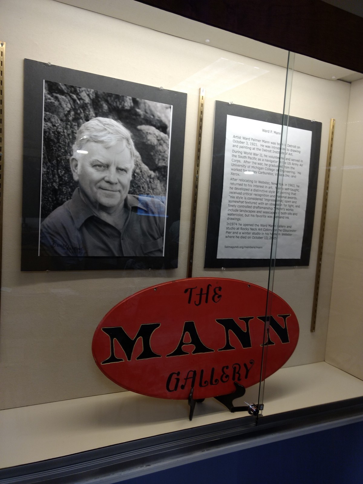 Webster Museum reopens this weekend with exhibit on Webster artist Ward ...