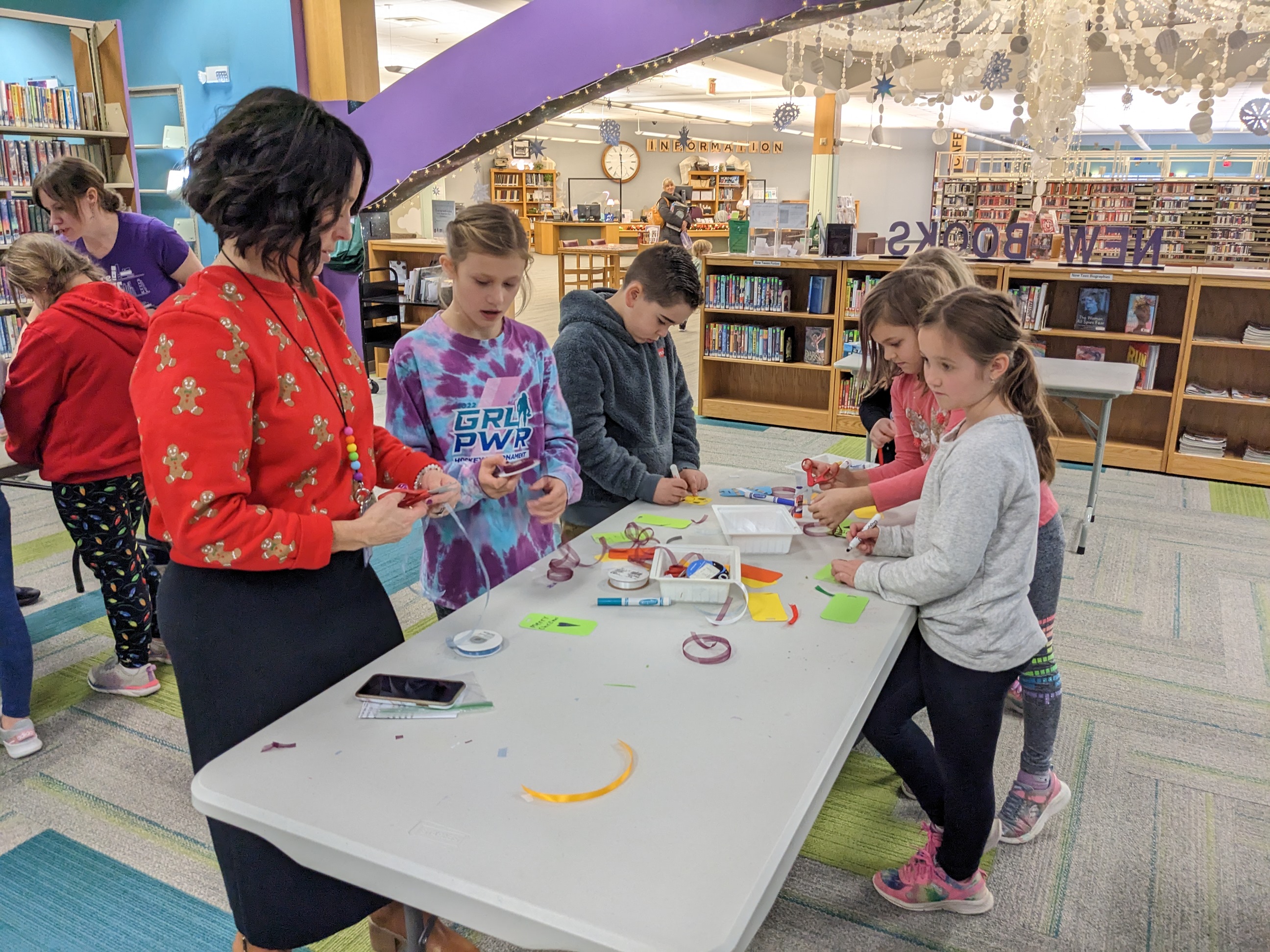 Third graders meet the Webster Public Library | webster on the web