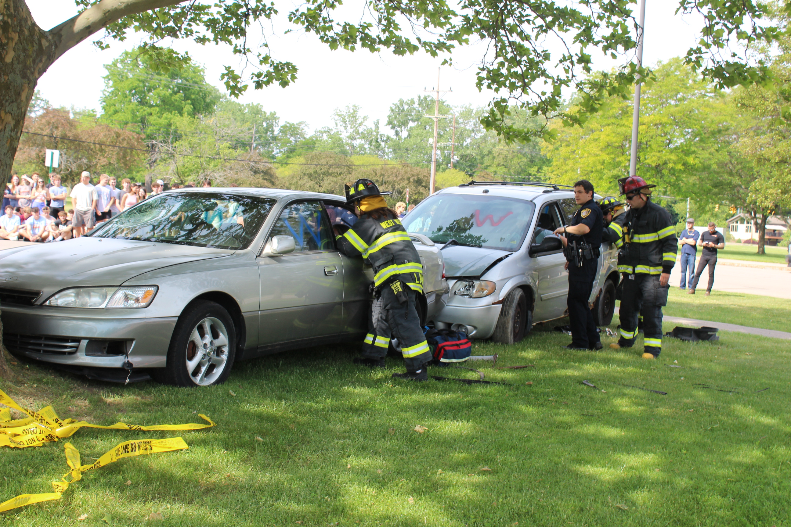 Mock DWI scenario taught Webster Thomas students a sobering lesson ...